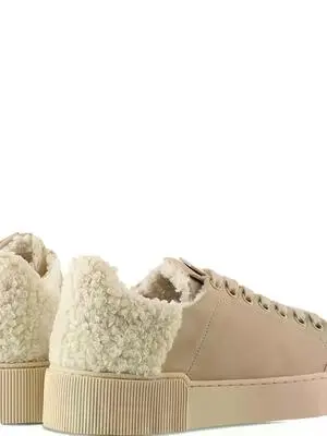 HOGL Fluffy Lace-up Sneakers - Brown