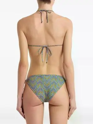 Etro Paisley-print Bikini - Blue