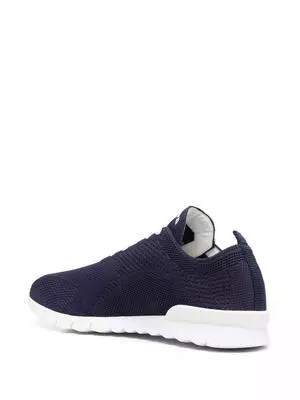 Kiton Knit Lace-up Sneakers - Blue