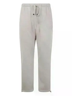 Fear Of God Embroidered-logo Sweatpants - Grey