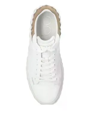 JIMMY CHOO Diamond Maxi Sneakers