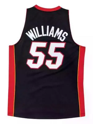 Mitchell & Ness X Miami Heat Dark Jersey Tank Top - Black
