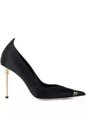 Elisabetta Franchi Pointed-toe Satin Pumps