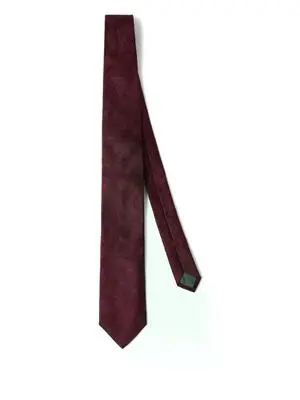 Brunello Cucinelli Silk Neck Tie - Red