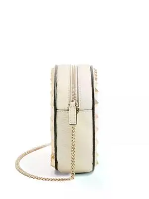 Valentino Garavani Rockstud Embellished Crossbody Bag - Neutrals