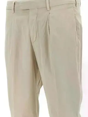 DEVORE INCIPIT Silk-blend Trousers - Neutrals