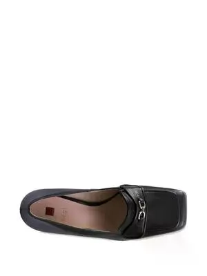 HOGL Julie Leather Loafers - Black
