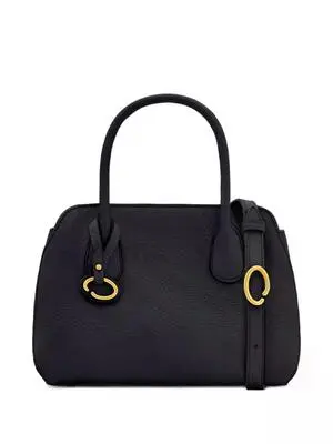 Oscar De La Renta Mini Ivy Leather Tote Bag