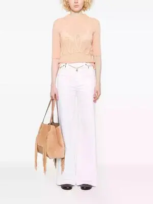 Chloé Embroidered-logo Top