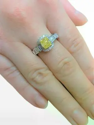 HYT JEWELRY Diamond-embellishment Ring