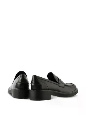 HOGL Lauren Leather Loafers - Black