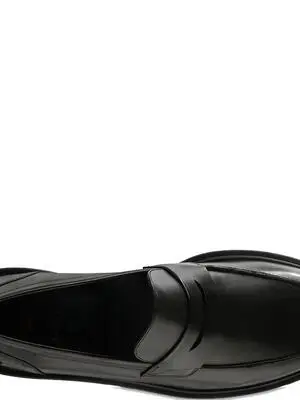 HOGL Lauren Leather Loafers - Black