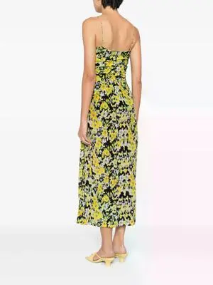Adam Lippes Floral-print Midi Dress