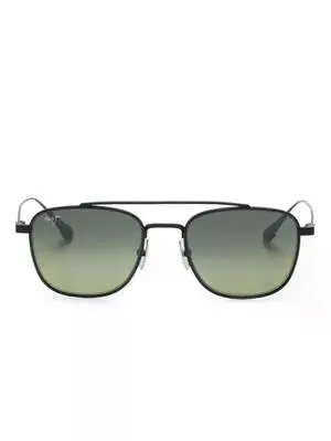 Maui Jim Kahana Pilot-frame Sunglasses - Black