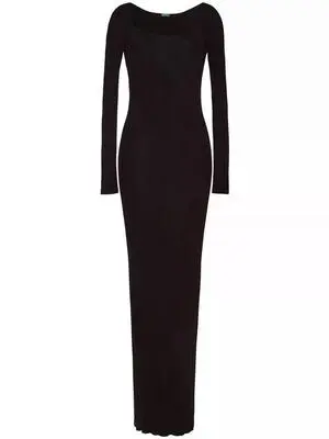 Adam Lippes Florentine Ribbed-knit Maxi Dress
