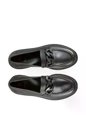 HOGL Chunky-sole Leather Loafers