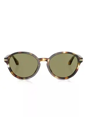 Giorgio Armani Round Frame Sunglasses - Green