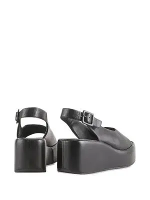 HOGL 70mm Loulou Slingback Platform Sandals