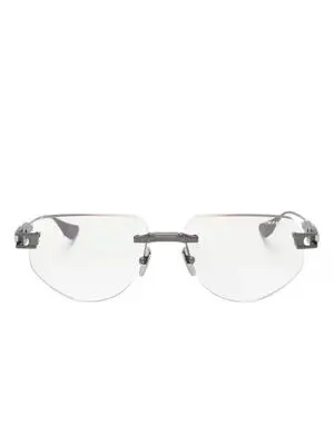 Dita Grand Imperyn Dtx164 Geometric-frame Glasses - Grey