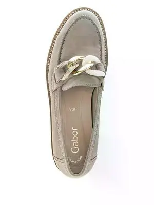 Gabor Chain-embellished Loafers
