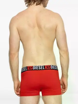 DIESEL® Logo-waistband Boxers - Red