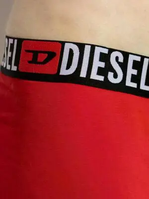 DIESEL® Logo-waistband Boxers - Red