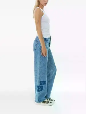 GANNI Isey Patchwork Jeans