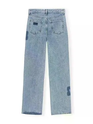 GANNI Isey Patchwork Jeans