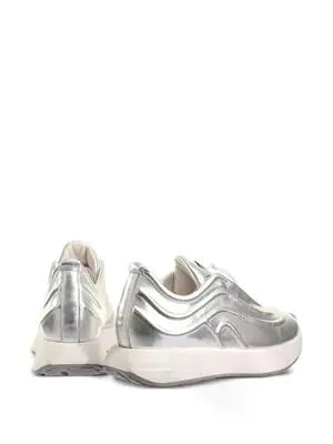 HOGL Metallic Wave Lace-up Sneakers