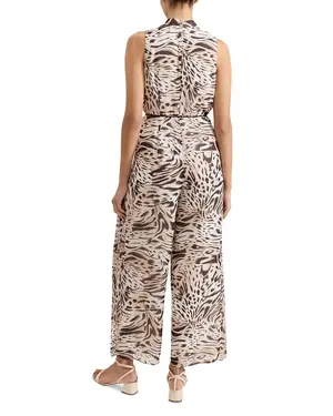 PHASE EIGHT Lorainne Leopard Print Jumpsuit