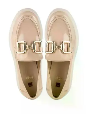 HOGL Horsebit-embellished Loafers - Neutrals