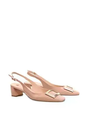 HOGL Selma Block-heel Slingback Pumps
