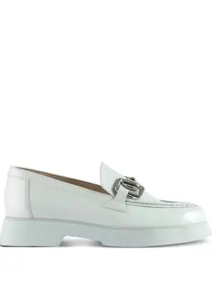HOGL Max Patent-leather Horsebit Loafers - Blue