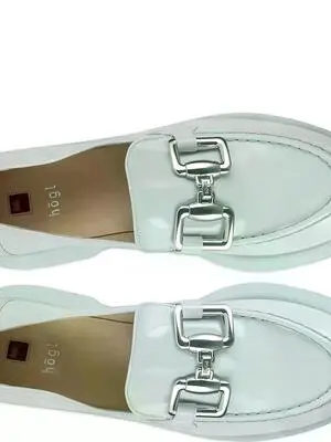 HOGL Max Patent-leather Horsebit Loafers - Blue