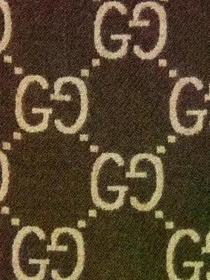 Gucci Monogram-pattern Cape - Brown