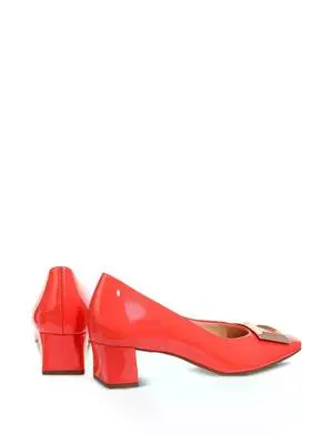 HOGL Etienne Patent-leather Block-heel Pumps