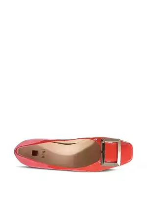 HOGL Etienne Patent-leather Block-heel Pumps