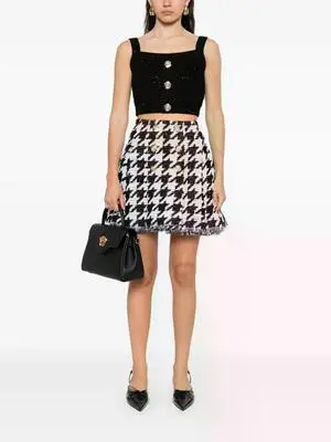 Balmain Textured Cropped Top