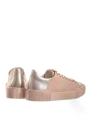 HOGL Metallic-heel Platform Sneakers - Pink