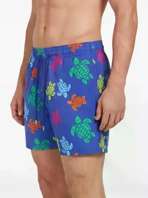 Vilebrequin Printed Swim Shorts - Blue