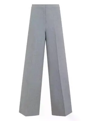 Grey Wide Leg Trousers