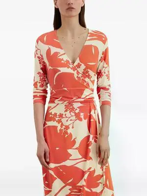 Marc O'polo Floral-print Wrap Dress