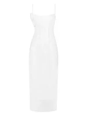 ANOUKI Corset Midi Dress