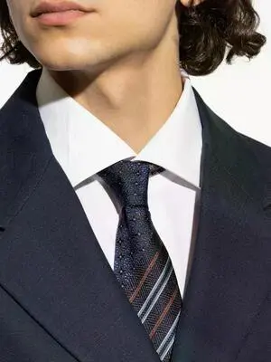Etro Patchwork Silk Neck Tie
