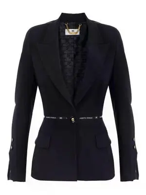 Elisabetta Franchi Structured Belted Blazer