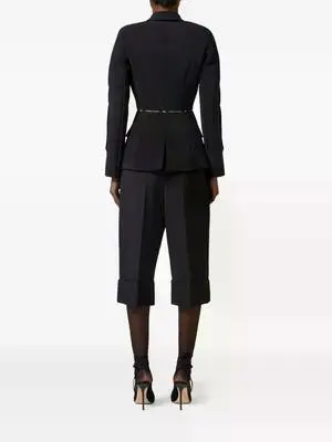 Elisabetta Franchi Structured Belted Blazer