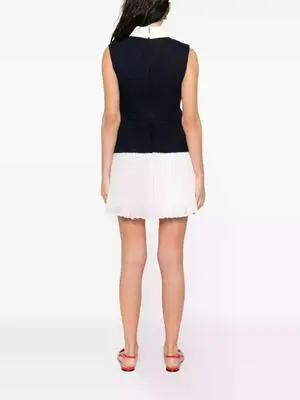 SELF-PORTRAIT Chiffon Mini Dress