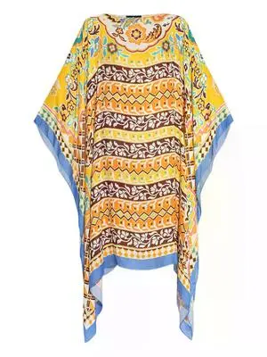 Etro Floral-print Dress - Yellow