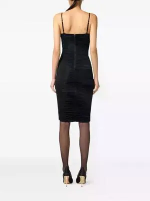 Elisabetta Franchi Ruched Strappy Dress