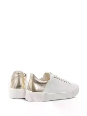 HOGL Metallic-heel Sneakers - White
